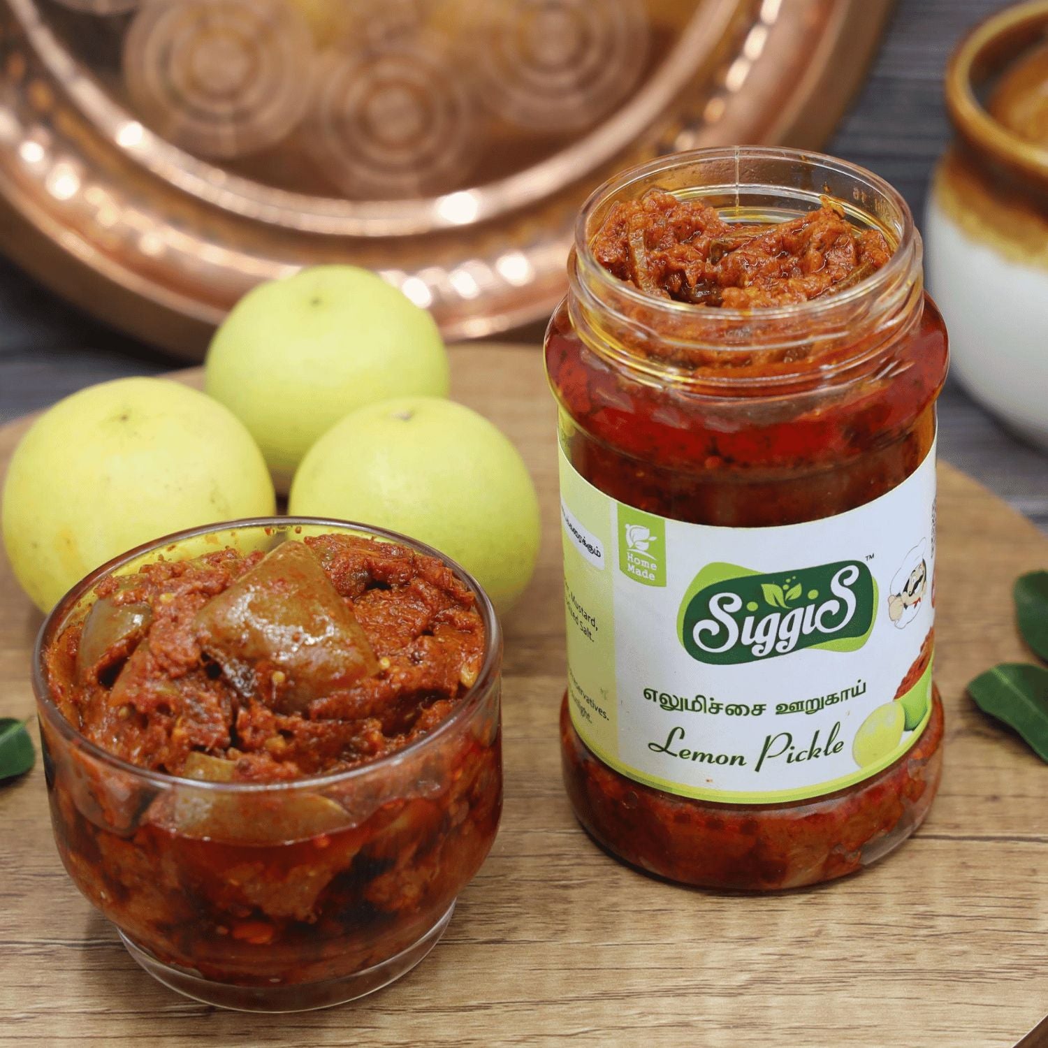 Siggis - Lemon Pickle | எலுமிச்சை ஊறுகாய் | नींबू अचार – Siggis Foods